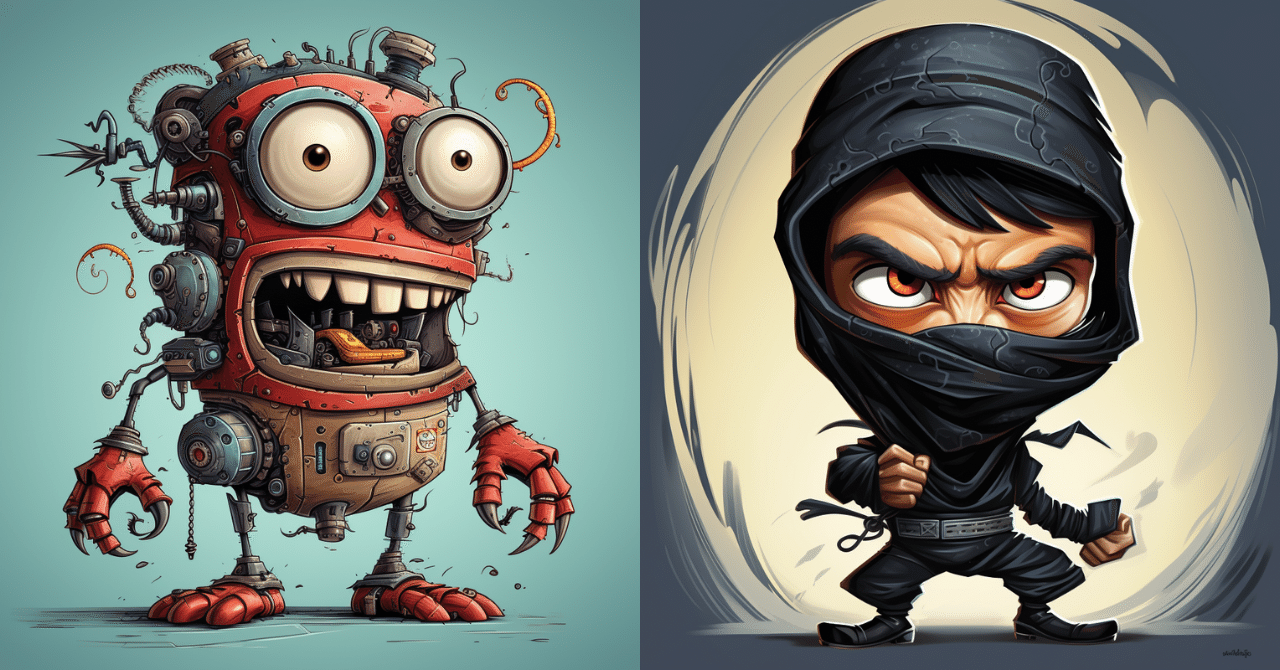 【無料公開】Midjourney プロンプト：人形イラスト｜AI情報誌 KENTO