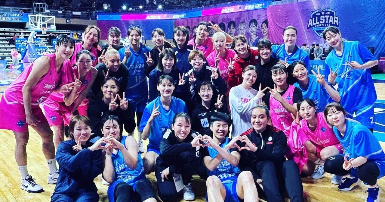 韓国WKBLオールスター参加！｜ながさきさん