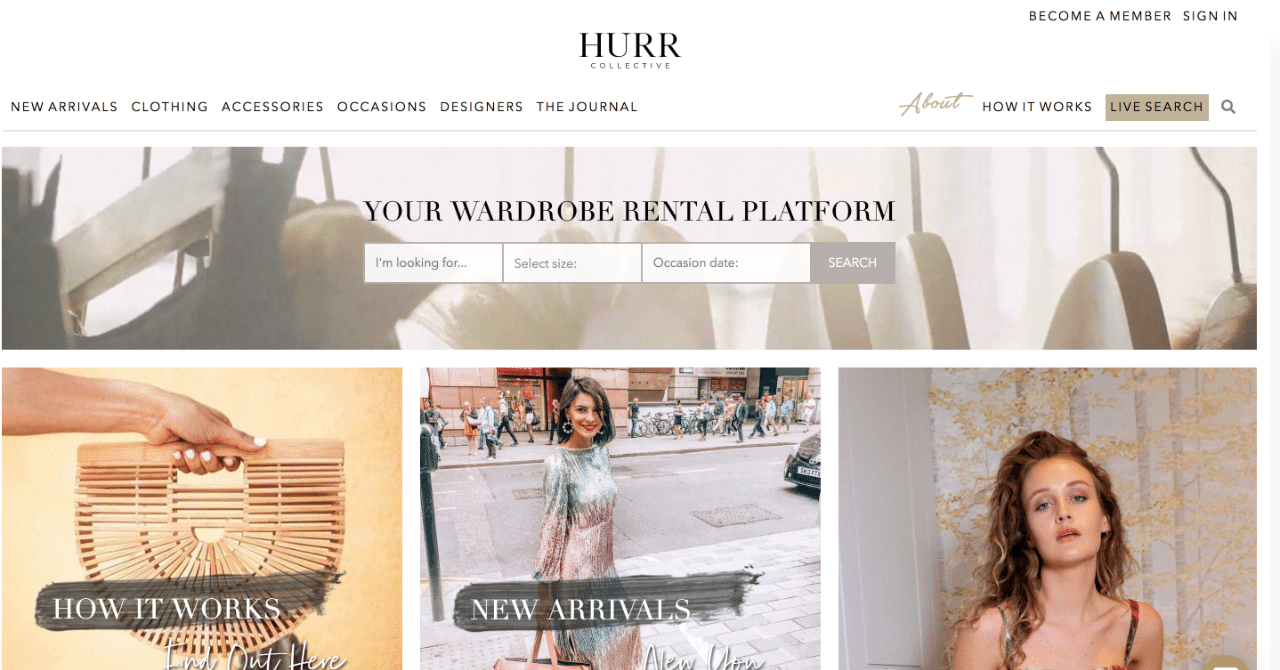 ファッション版Airbnb？個人間レンタルサービスHURR collective｜fashion tech news