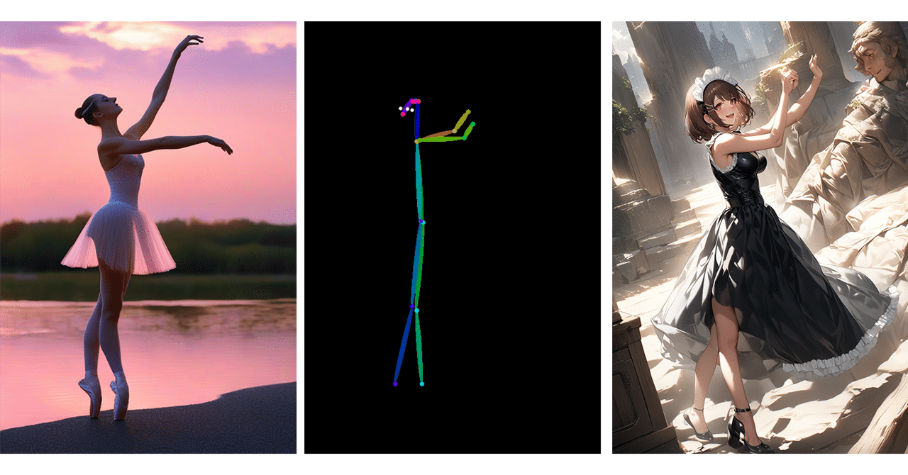 【ComfyUI】AnimagineXLでOpenPoseを使う【SDXL】｜ウチダマサトシ