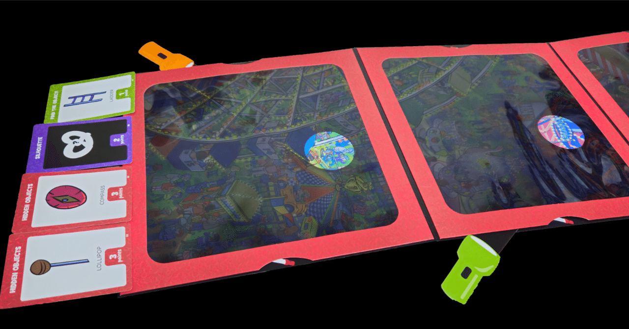 Highlights Hidden Pictures FLASHLIGHT SEARCH GAME抄訳ルール｜日夜