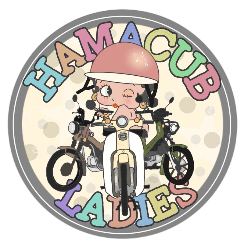 スーパーカブとステッカーとカブ主ミーティング｜Rinco