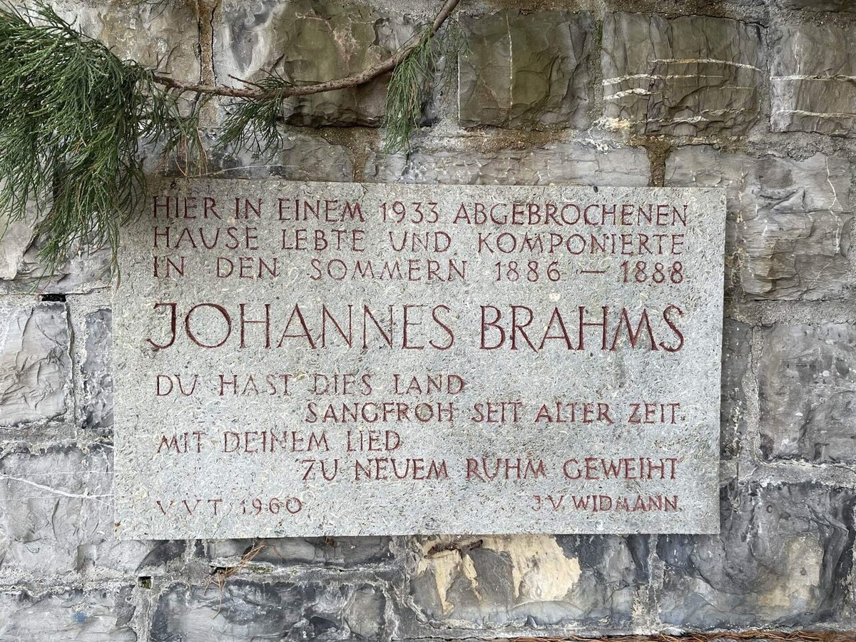 スイス・トゥーン観光（ブラームスが過ごした街）｜岡田柚香 Yuzuka Okada