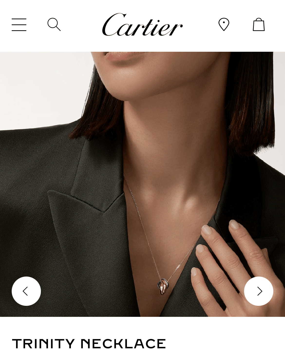 【Cartier】四角いトリニティに一目惚れ/トリニティピアスの使い心地 ｜ellen