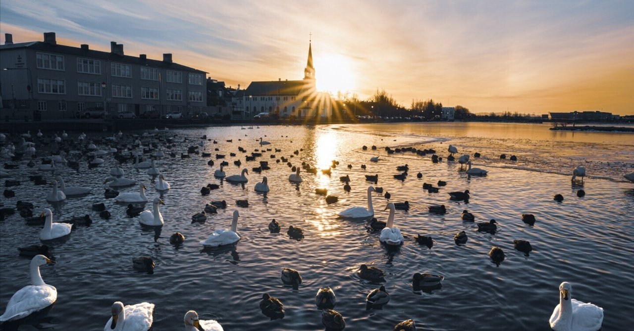 アイスランドの夕日 / SONY A7RV ｜TAKU