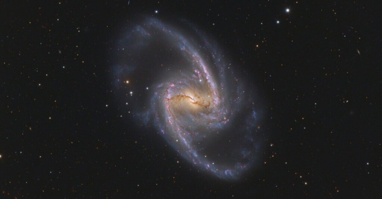 雄大な島宇宙：NGC 1365｜yasu