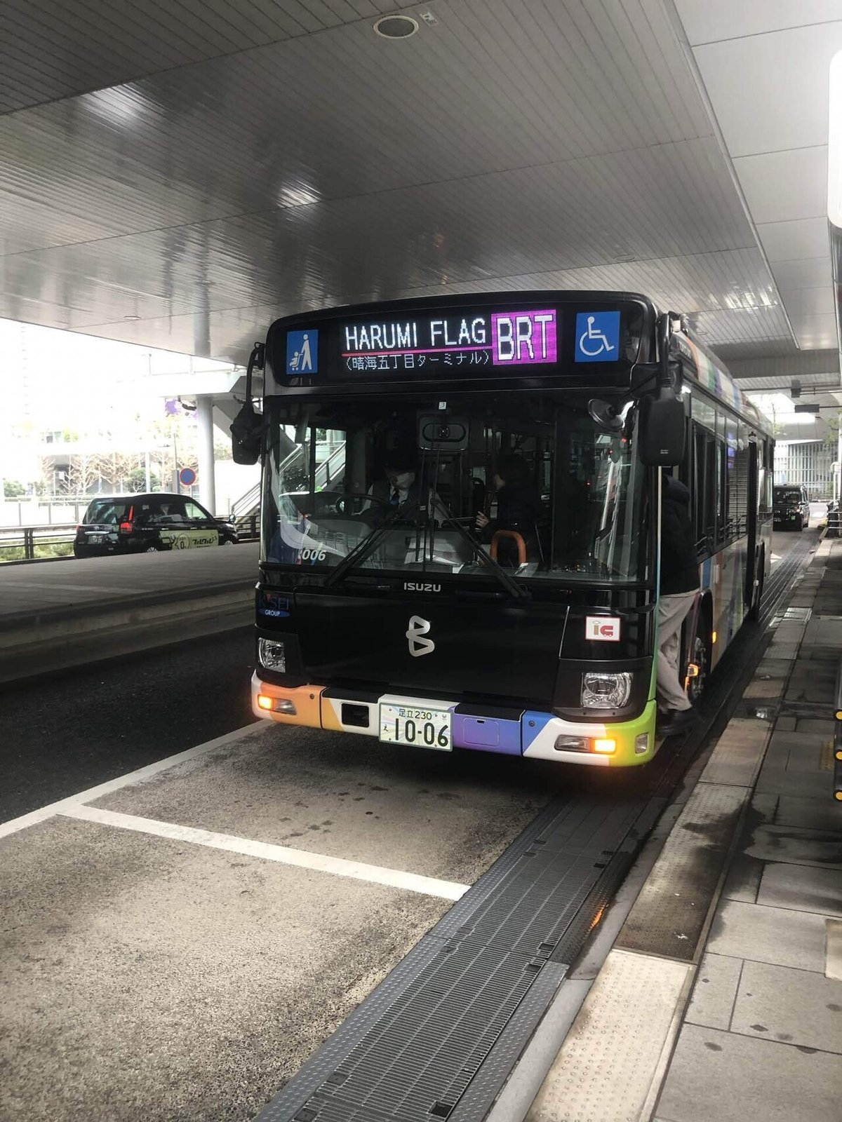 2回目の東京BRT、「はるみらい」から「新橋」へ 2024/02/04｜Project HIBI