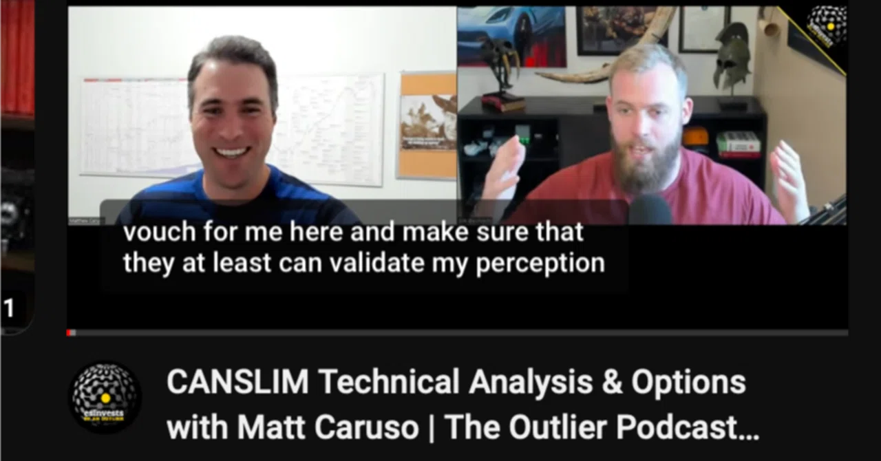 Matt Carusoと Erikの 分野の違うトレーダー同士でかなりまともに アイデアを交換し合っている (idea exchange)興味 ...