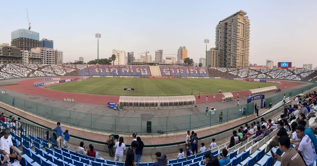 カンボジア日記第89号（オリンピックスタジアム）｜Yuto Kikuchi