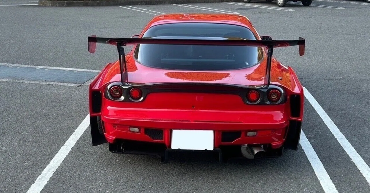 FD3S D1WIDE BODY KIT CF MODEL-05リアフェンダー｜d1takeru
