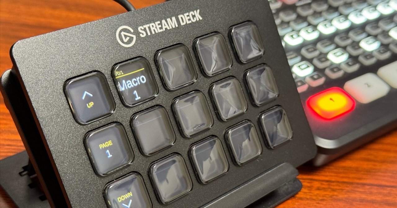 ATEM miniとcompanionを接続して、StreamDeckから操作する流れをイチから紹介します！｜松井 隆幸@ライブ配信が好きな人