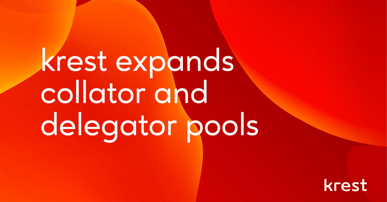 krestがコレーターとデリゲーターのプールを拡張｜peaq japan (unofficial)