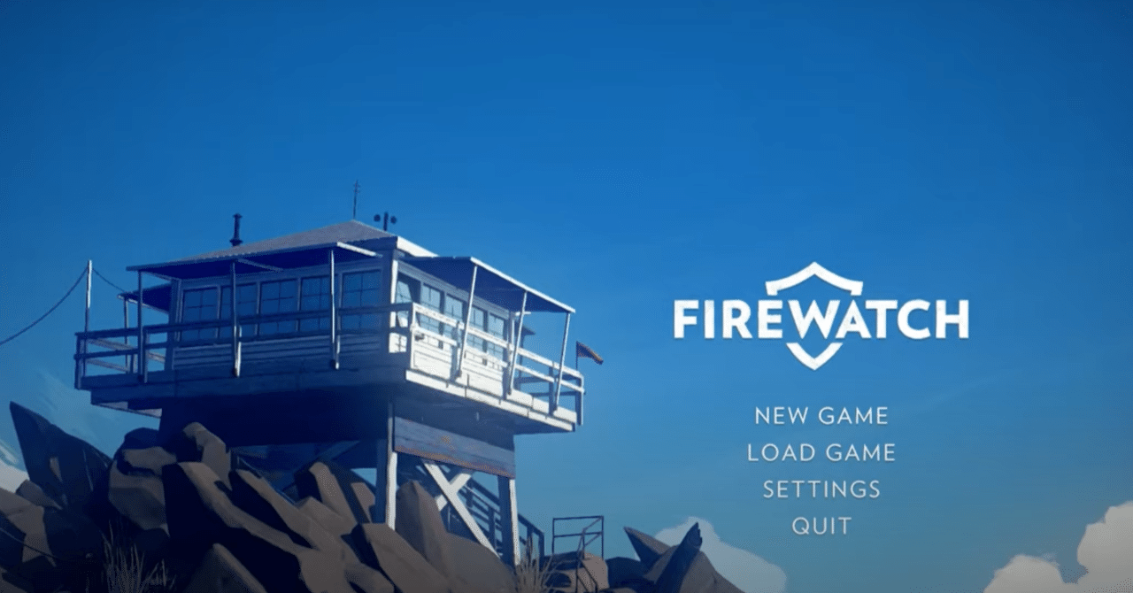 『Firewatch』中年の森林火災監視員がジュブナイル（少年期）の情景を見る｜sawsan