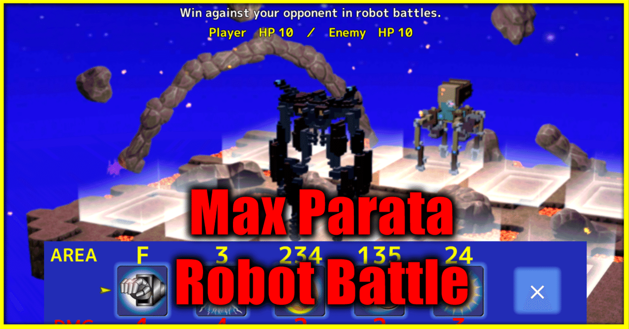#37 Mini Game【Max Parata Robot Battle】｜ゆうえんち