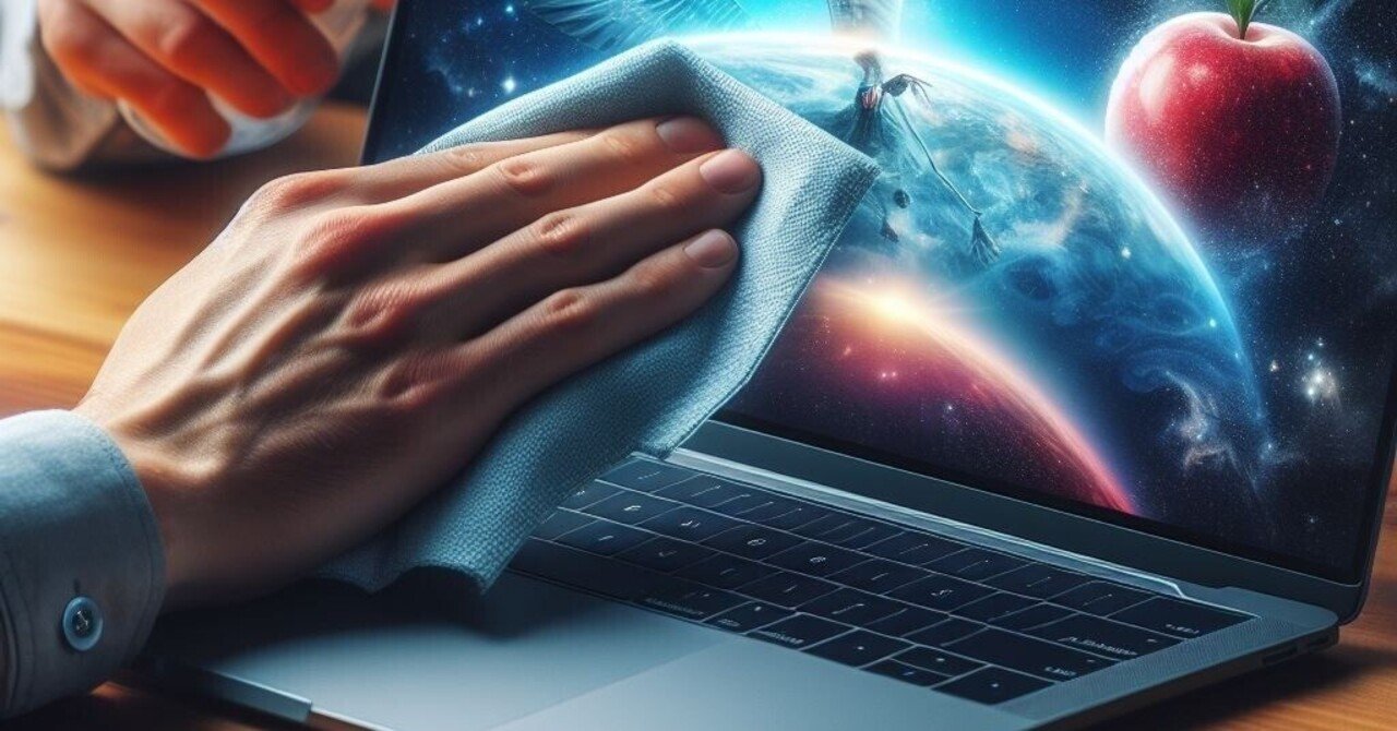 NotePCの画面クリーニング......汚れてない（？）｜Chatzz!（Chatジジィ）