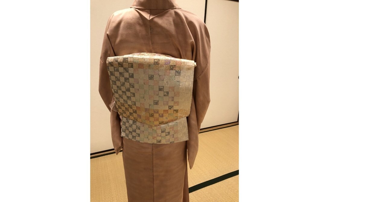 牛首紬＆佐賀錦袋帯｜rie_mtc