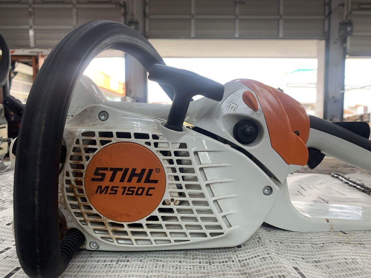 STIHL MS150C-E スプロケットカバーが取り付けできない｜kazuo yanagi