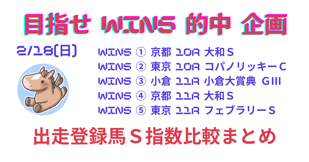 【目指せ WIN5 的中 企画】｜3代目クズマエストロ タカオ
