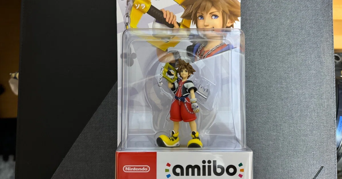 Sora's amiibo has arrived｜けこぜろ