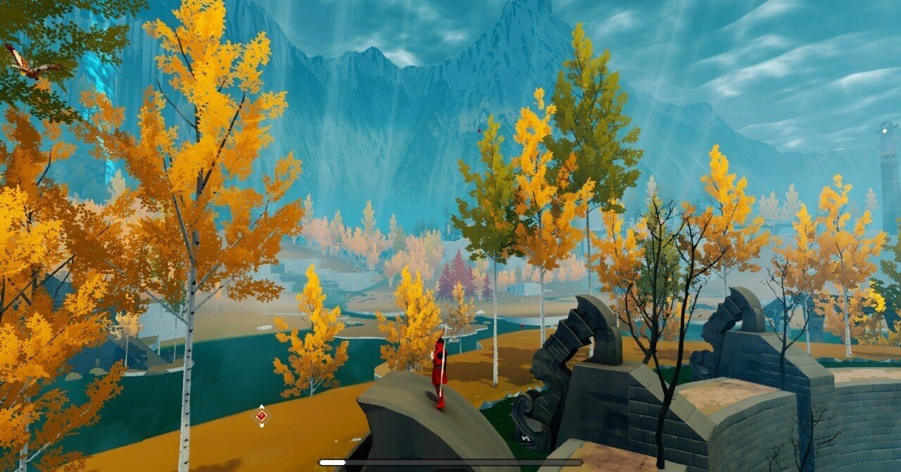 ゲーム the pathless やったよー！｜sakosayo