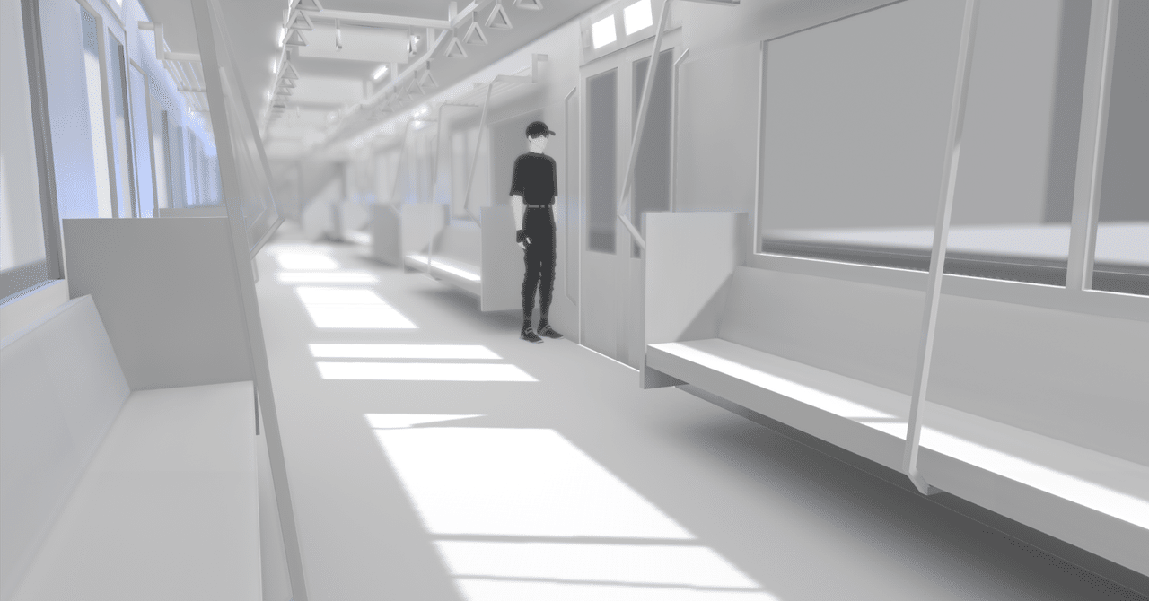 【VRChat_world】White Train｜yoruyori