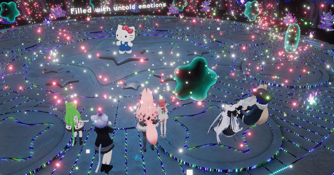 【VRChat】サンリオバーチャルパレード「Twinkle Guardians」に行ってきたよ！｜ことは しろ
