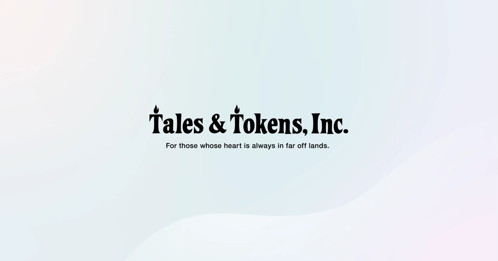 T&T | Tales & Tokens, Inc｜note
