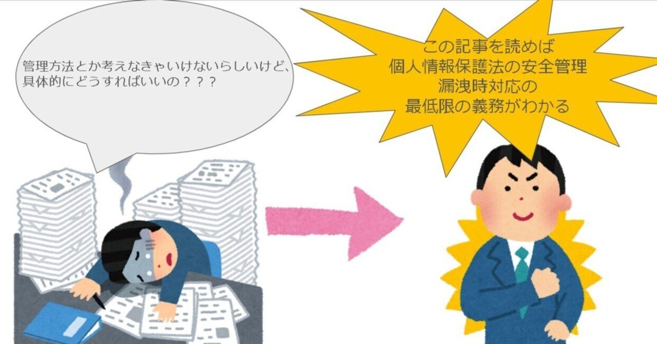 個人情報保護法のルール②~個人データの管理・漏洩時対応の必要最低限度とは~|reapra Cgteam