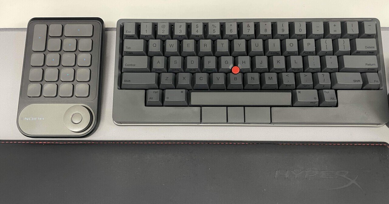 左手デバイス Huion keydial mini K20の設定について｜Lefty