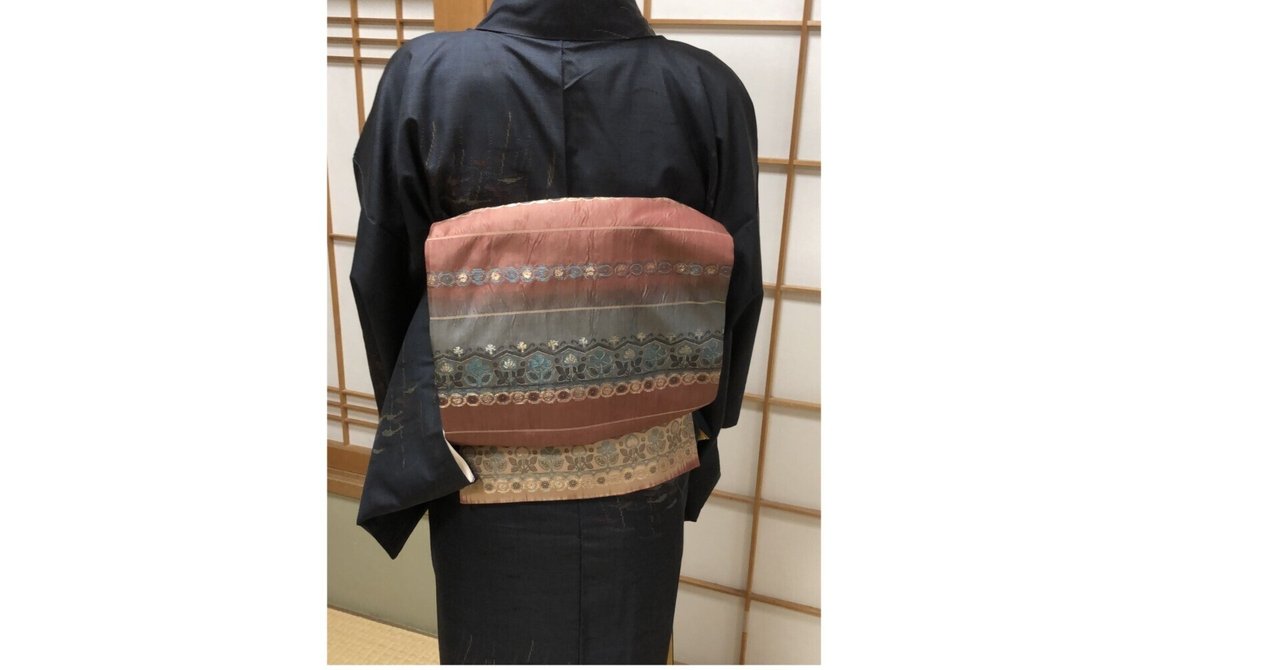 大島紬_藍｜rie_mtc