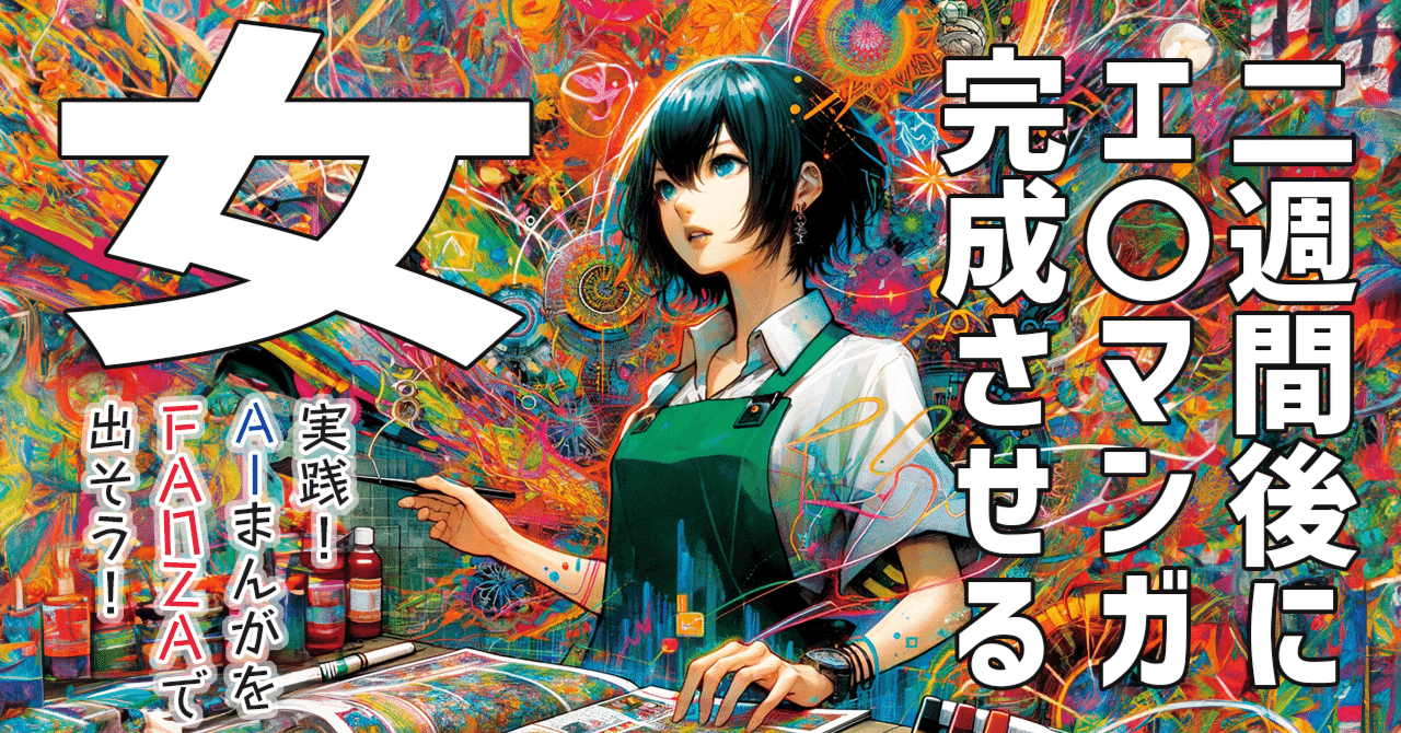実践！AIまんがをFANZAで出そう！｜ゆーり