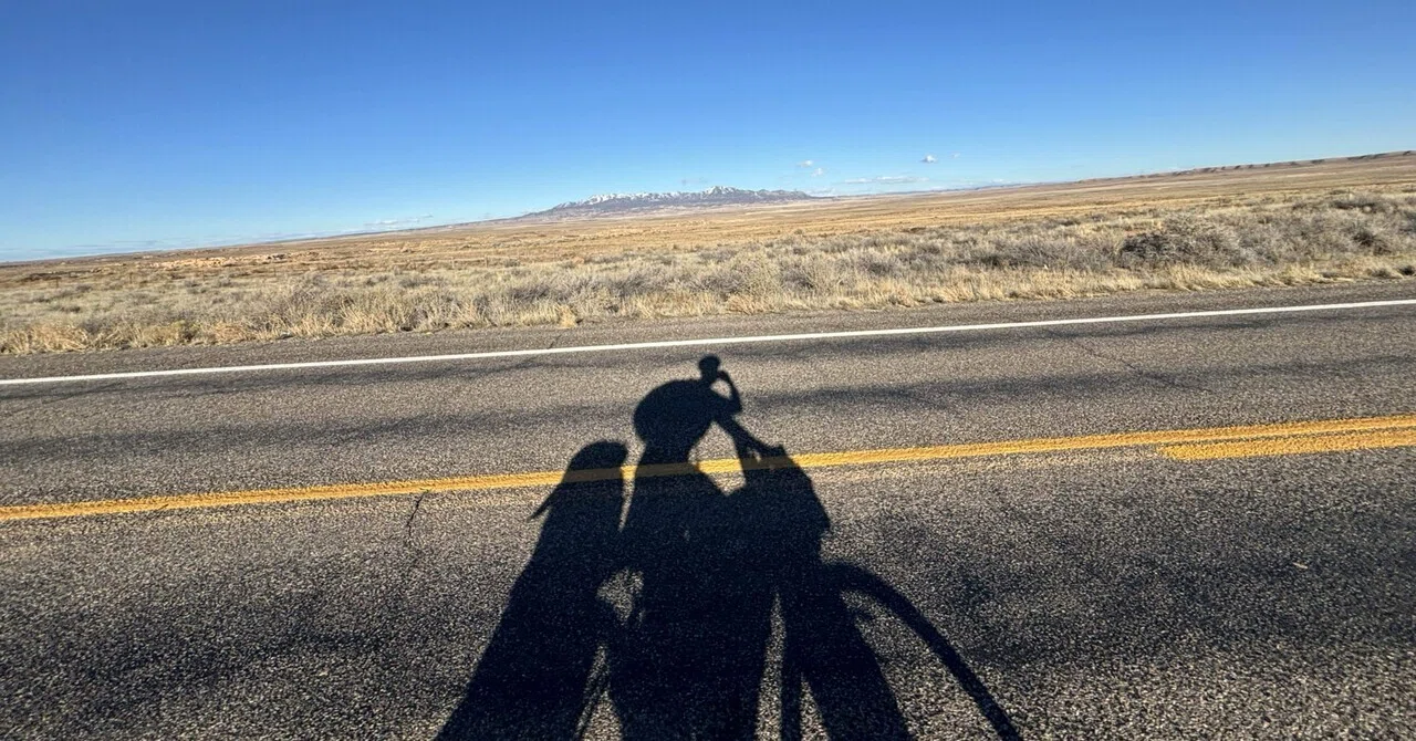 14日目 Mexican Hat→Beclabito｜おかけん真冬の自転車アメリカ横断日報