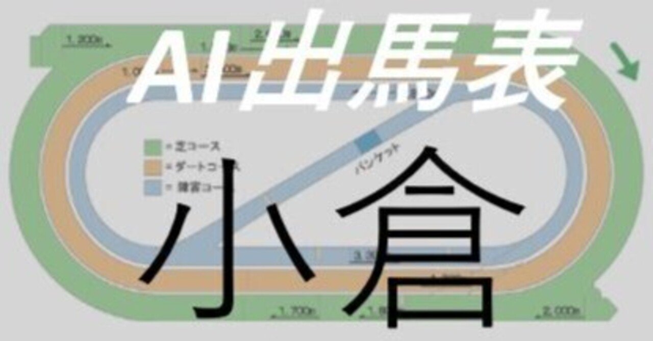Ai出馬表 小倉:2月24日(土曜)|ai馬券 と 彩色血統表 たみ