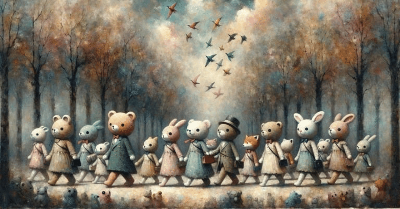 DALL-EでSF小説の設定とあらすじを映像にして、その映像から設定等を深めるメソッド｜Trgr / カラストラガラ🎈毎日投稿・フォロバ100