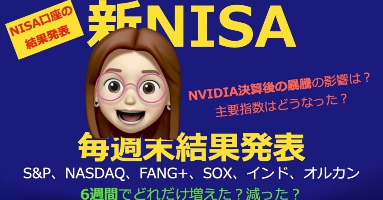 新NISA今週の結果発表！NVIDIAの決算の影響、最新のMag7のPER比較！割高なのか！？ 20240224｜あるころう