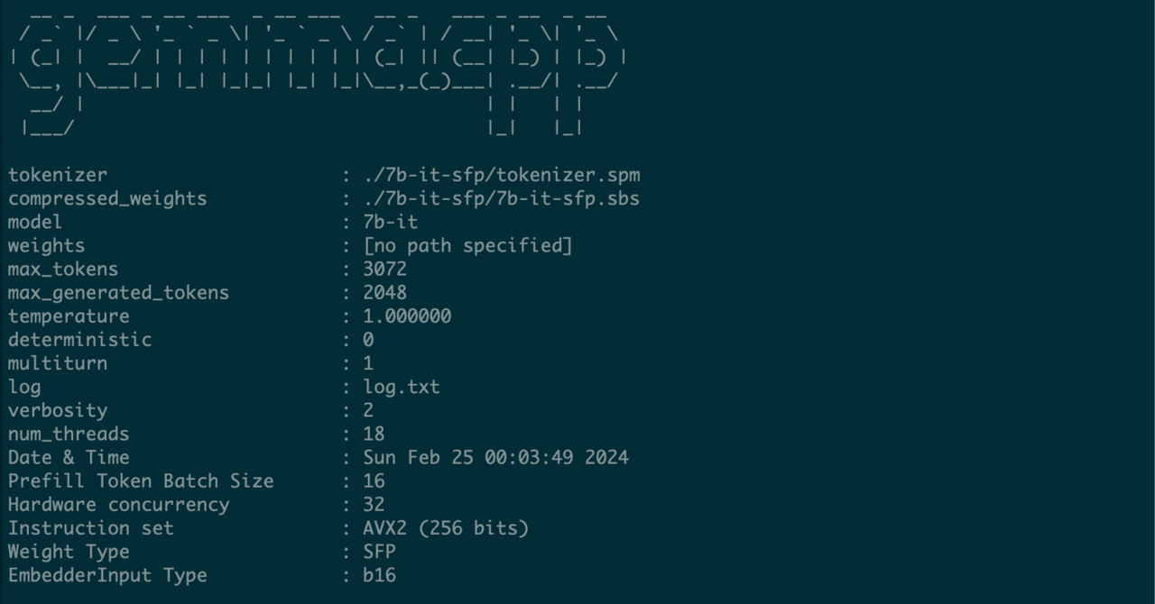 WSL2でgemma.cppを試してみる｜noguchi-shoji