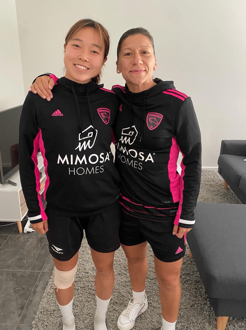 #9 🇦🇺1st-SeasonはSpring Hills FCで闘います｜玉村如捺_Yukina.T