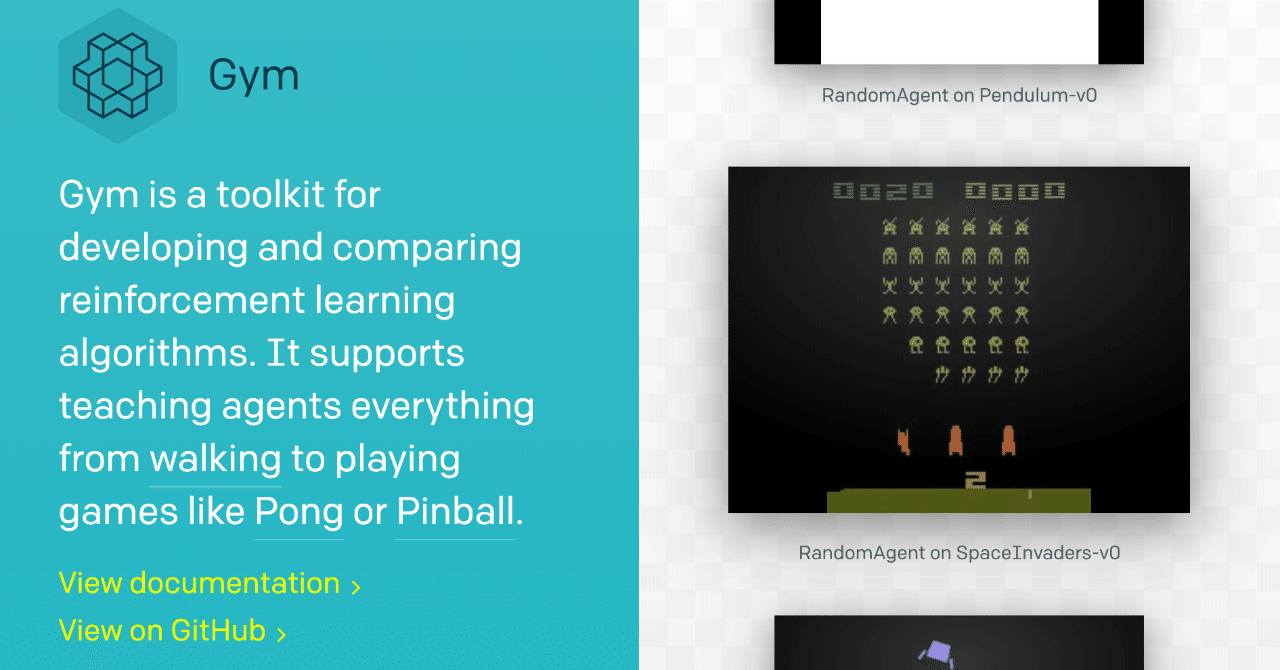 OpenAI Gym入門 / OpenAI Gymの概要｜npaka