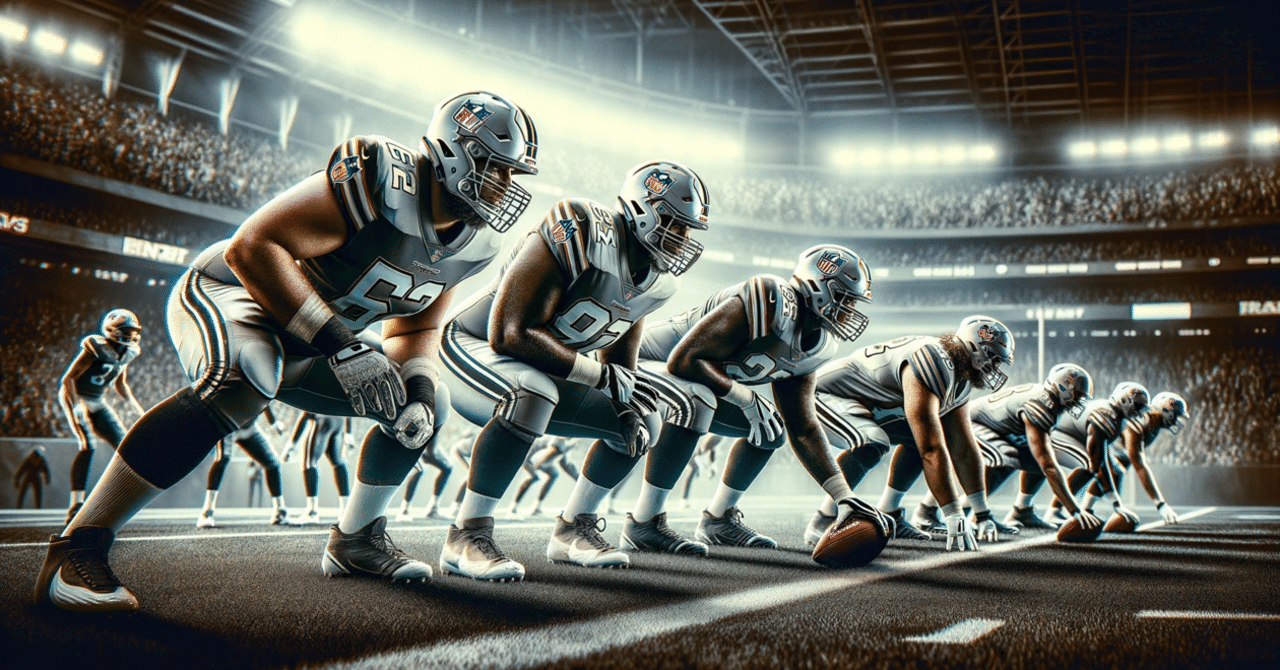 [NFL／カレッジフットボール]オフェンスラインの有望選手まとめ_2024ドラフト｜bmidvar