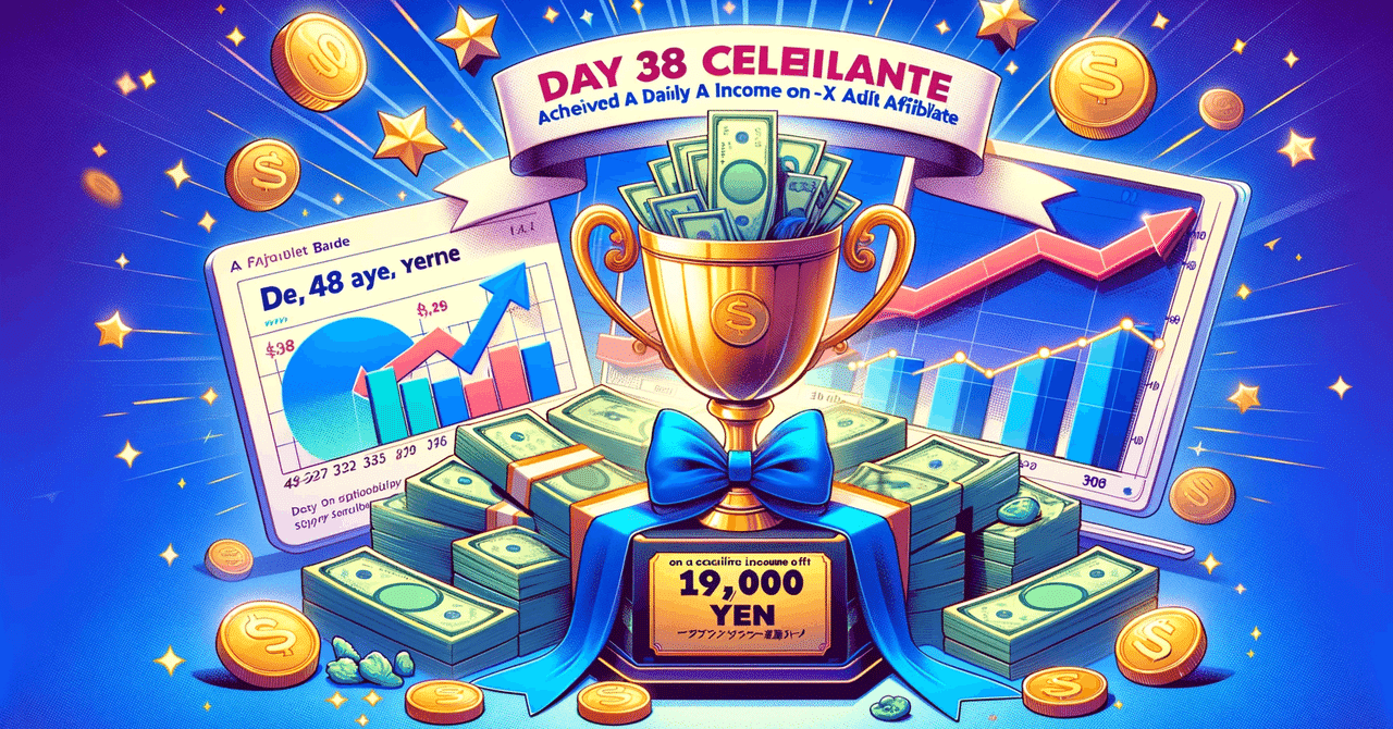 【38日目】Xで日給19000円を達成しました。【アダルトアフィリエイト】｜DON note｜稼ぐ方法の実践