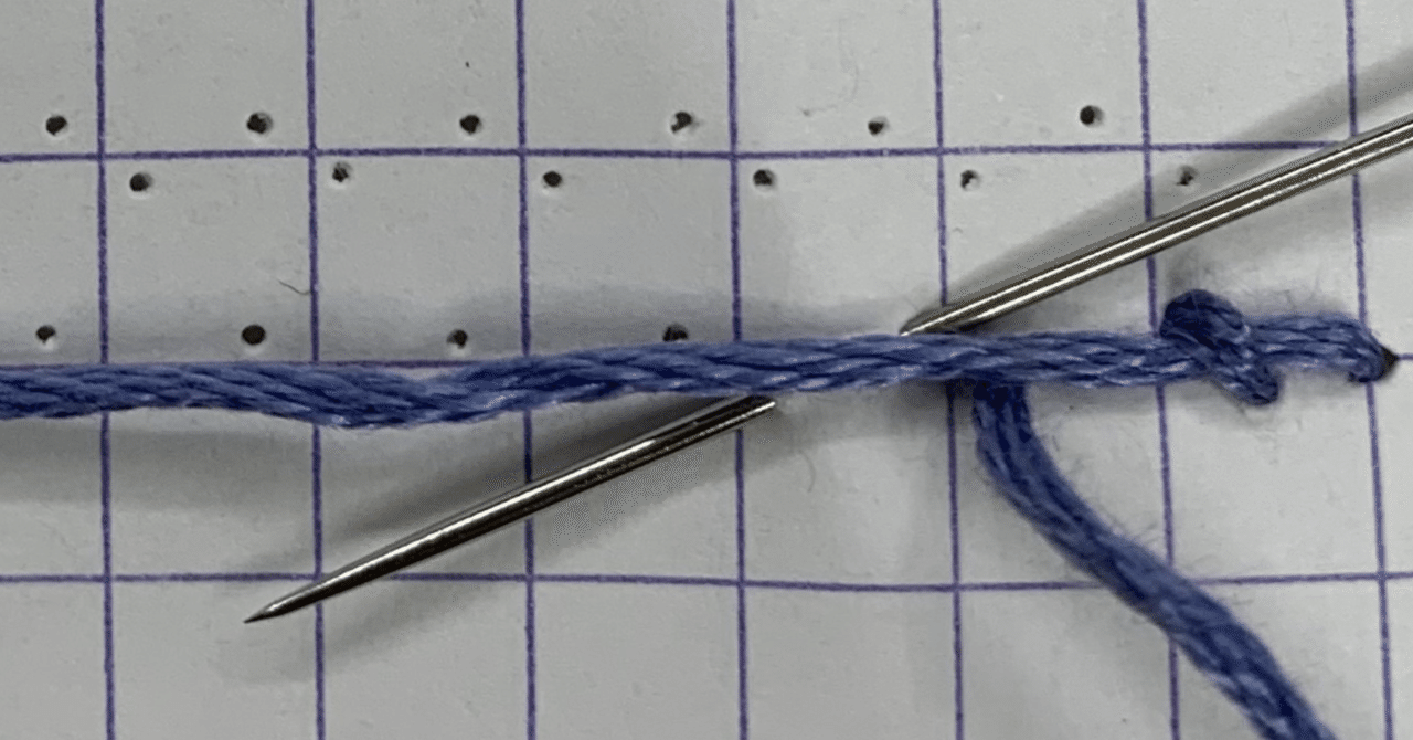 スザニの刺し方（ステッチ）〜ボスマ（2）｜Hiroko Fukuda S.