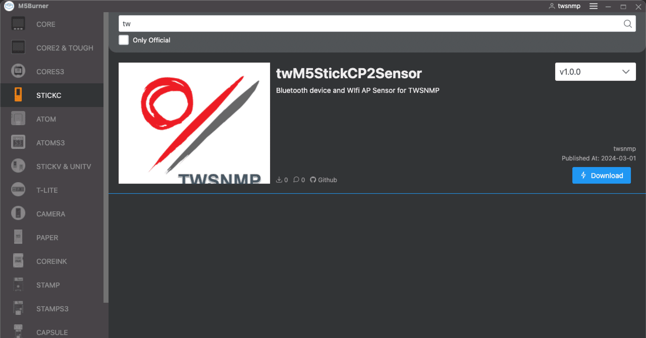 twESP32Sensor v1.0.0 リリース｜twsnmp