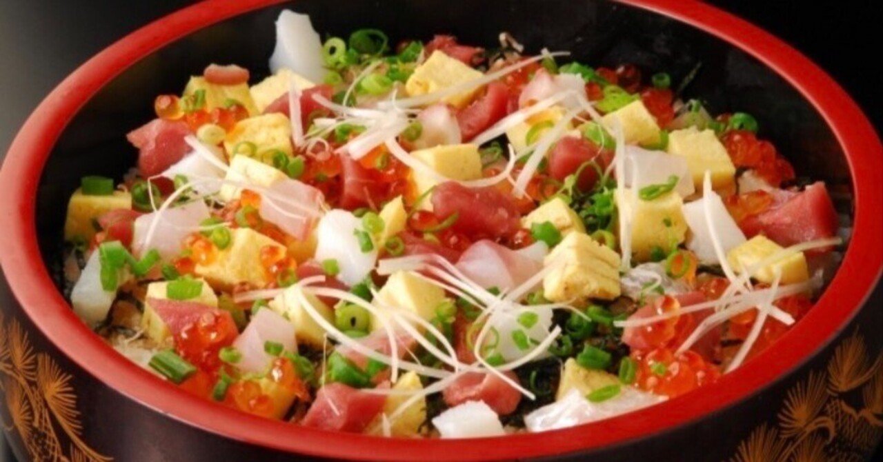 《開運フード》ちらし寿司｜瑞七 〜mizuna tarot〜