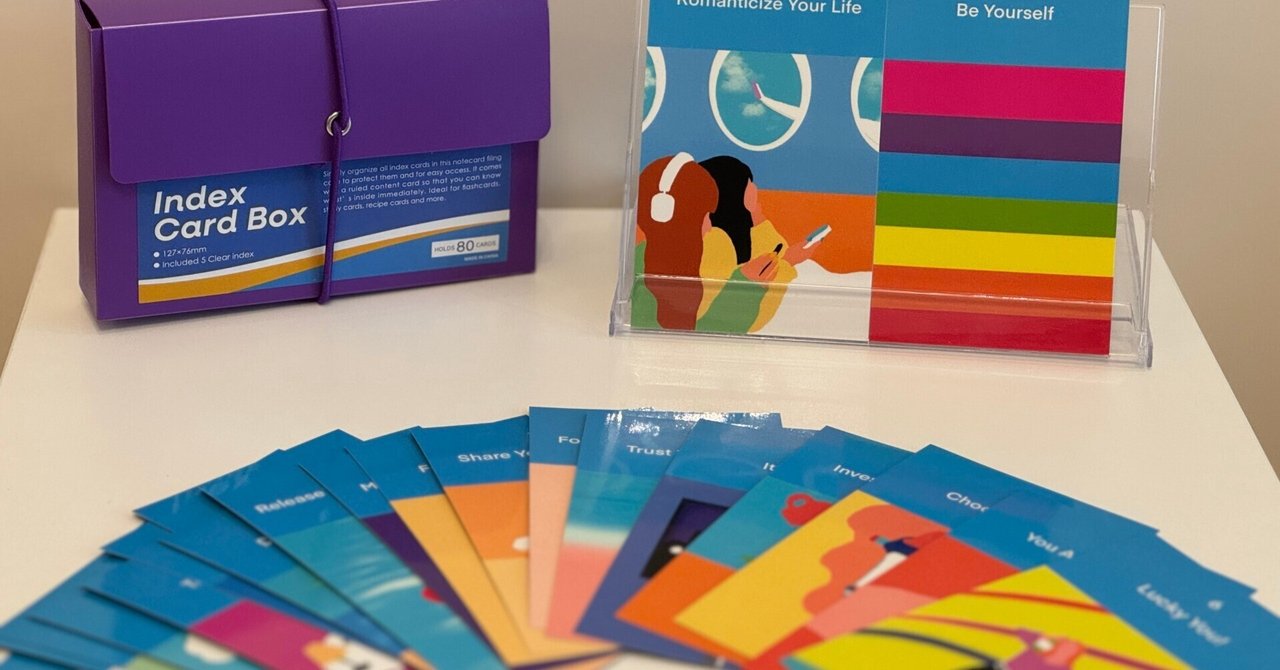 Pep Talk Cards Deck発送しました😊｜Koko