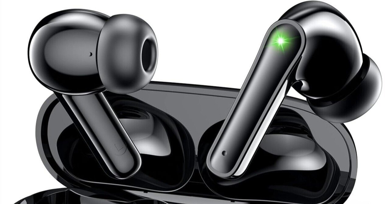 【2024年新年初売り特別企画】JGUG LEDディスプレイ付きワイヤレスイヤホンを今ならお得にゲット！両耳ENCノイズキャンセリングで集中力 ...