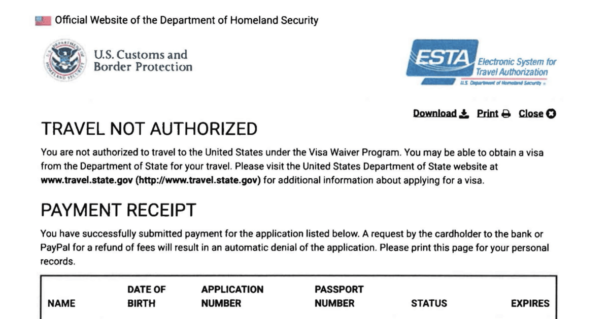 ESTA落ちて観光ビザ取得したお話｜すしにくりん
