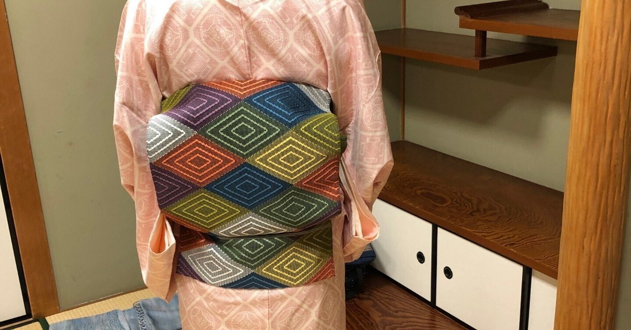 大島紬と名古屋帯｜rie_mtc