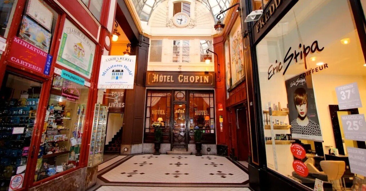 19世紀の空気が残る パリのパッサージュ｜カランダル＠francer