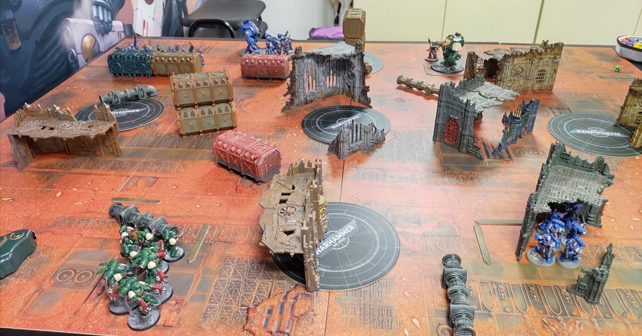 【40K Incursion】ウルトラマリーンvsダークエンジェル｜KITSUNE