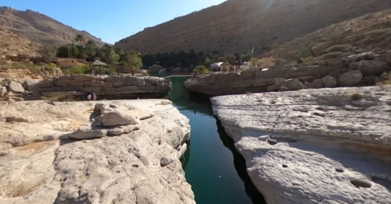 VR旅行🦈Wadi bin khalid (oman)（51/1167）｜VRゴーグル塩漬け民を救え🐱略してひげ部
